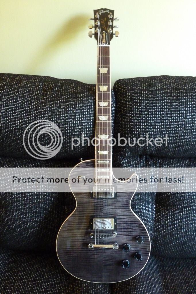 NGD: Trans-black Gibson Les Paul with piezo! - Electric Guitars ...