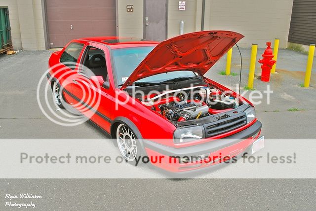 Fifteen52 built mk3 jetta "coupe" with air ride, wheels, mk2 flares and ...