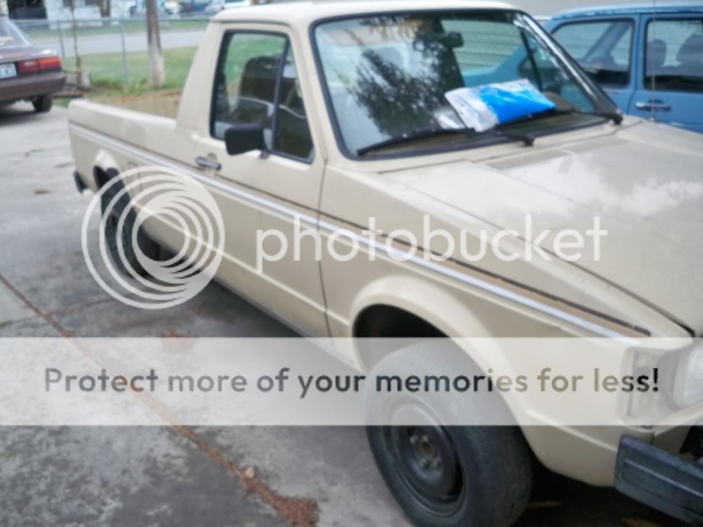 Clean! 81 caddy og paint Roller 1800obo | VW Vortex - Volkswagen Forum